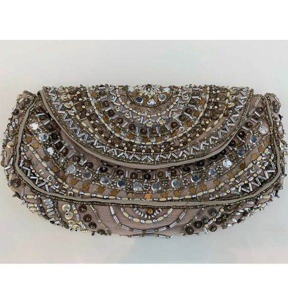 Roberta Freymann | Bags | Roberta Freymann New York Beaded Fabric ...